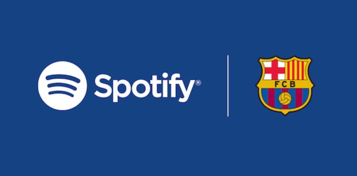 Spotify, FC Barcelona Ink Strategic Partnership in Sports and Entertainment