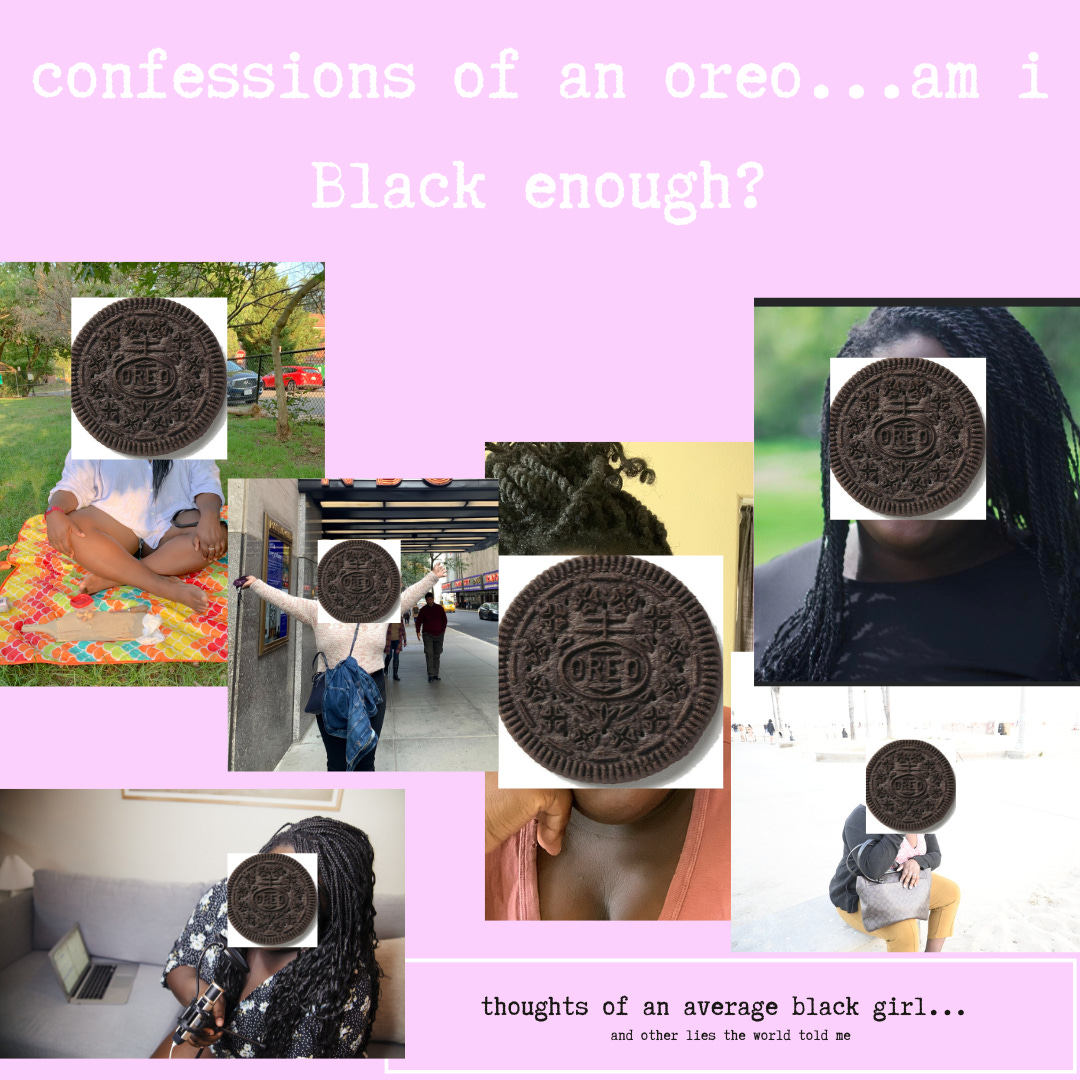 confessions of an oreo - by Natalia Abrahams