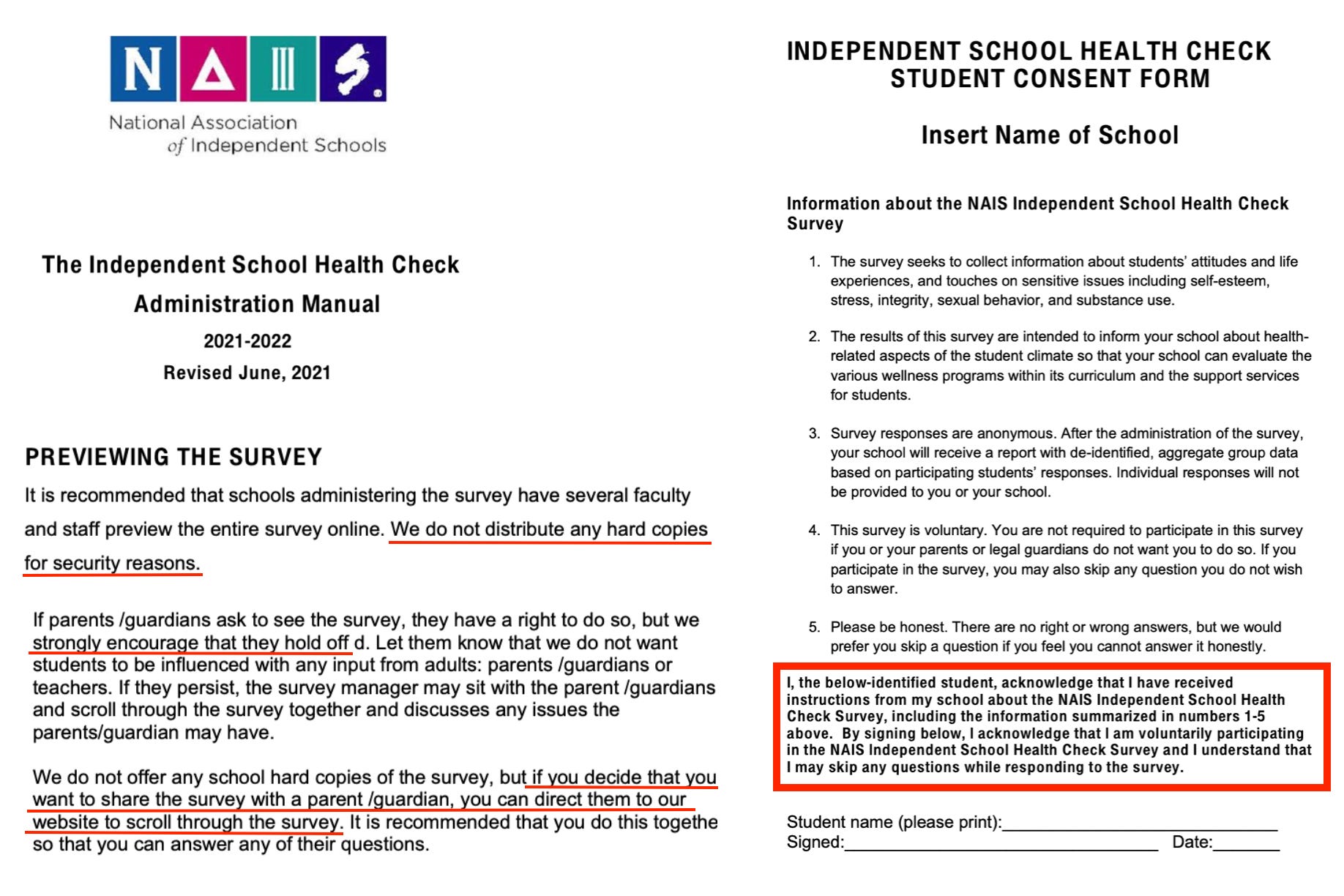 THE NAIS GUARD - by Undercover Mothers - Undercover Mother