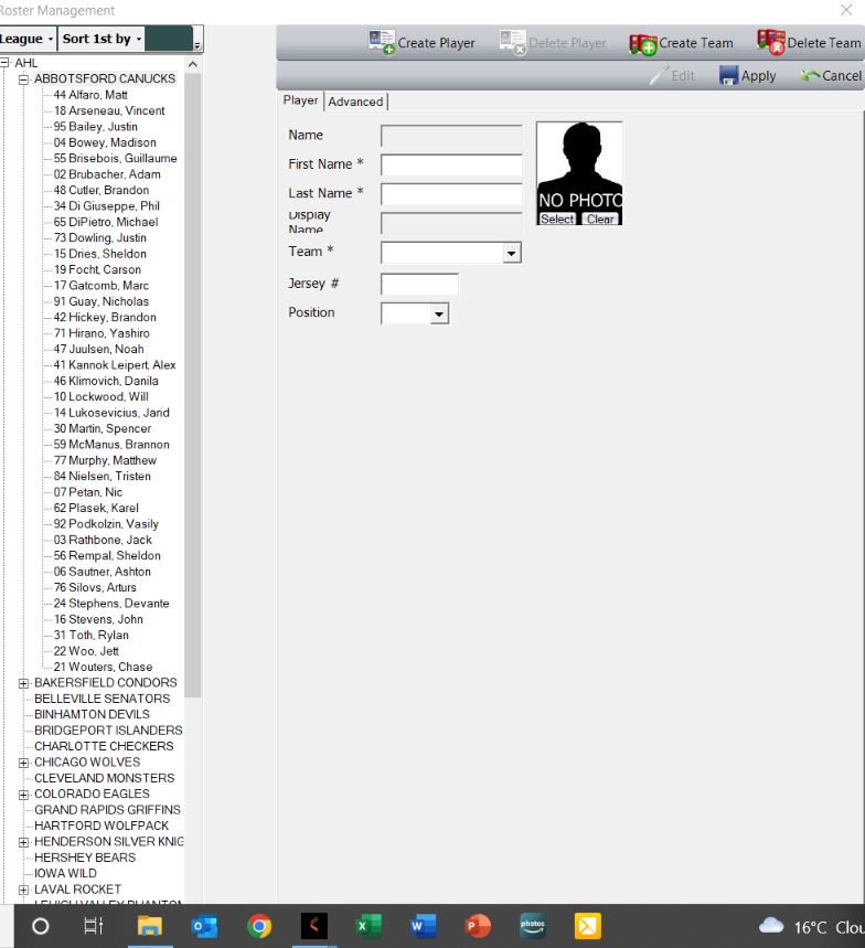 Thunder Remote Logger TOI - by Pro Hockey Video Coaches