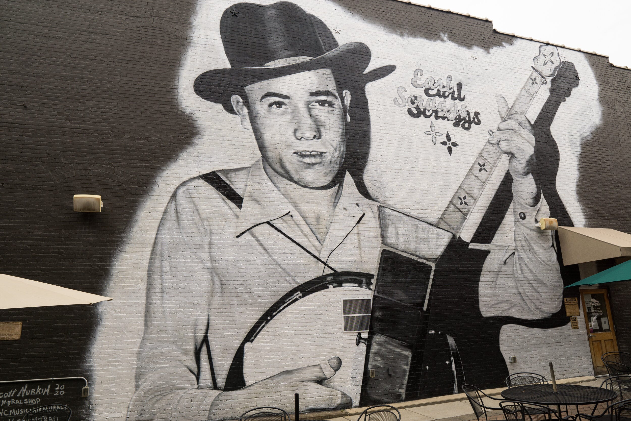 The Amazing Music Murals of North Carolina - by Ted Gioia
