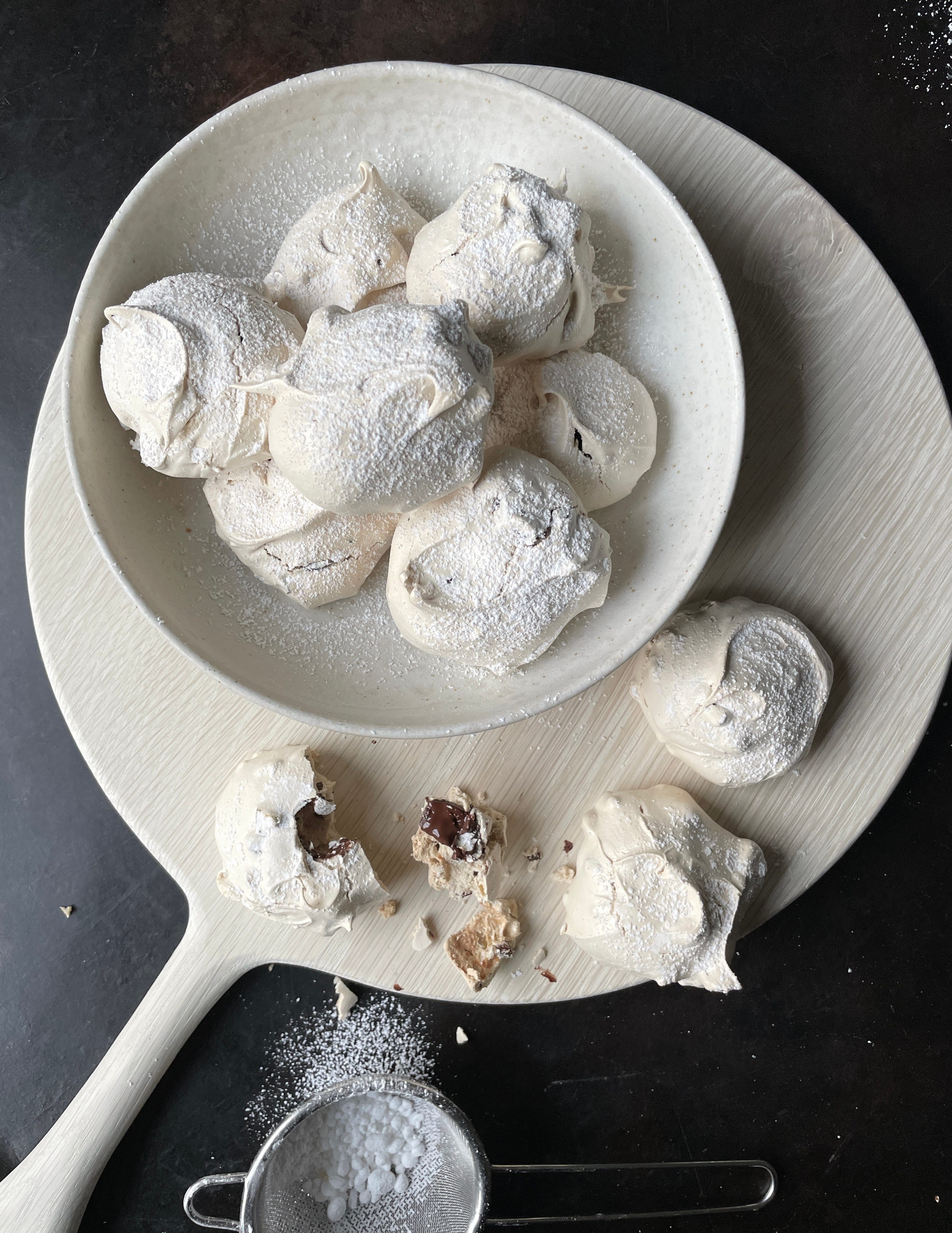 Fruit & Nut Brown Sugar Meringues - by Susan Spungen