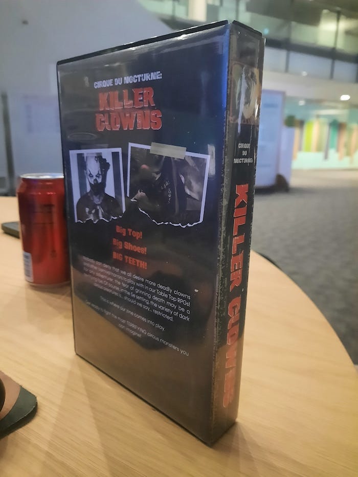 New pledge level! SUPER-RARE VHS COVER! - by Big Tim Stiles
