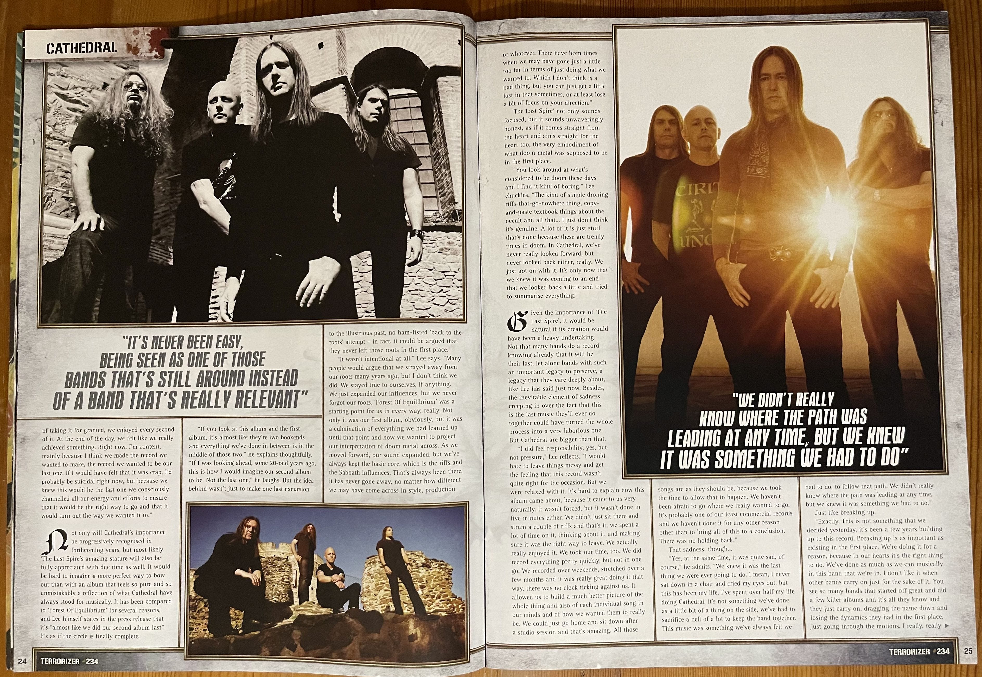 OLD PAPER: Cathedral (Terrorizer #234, Apr 2013)