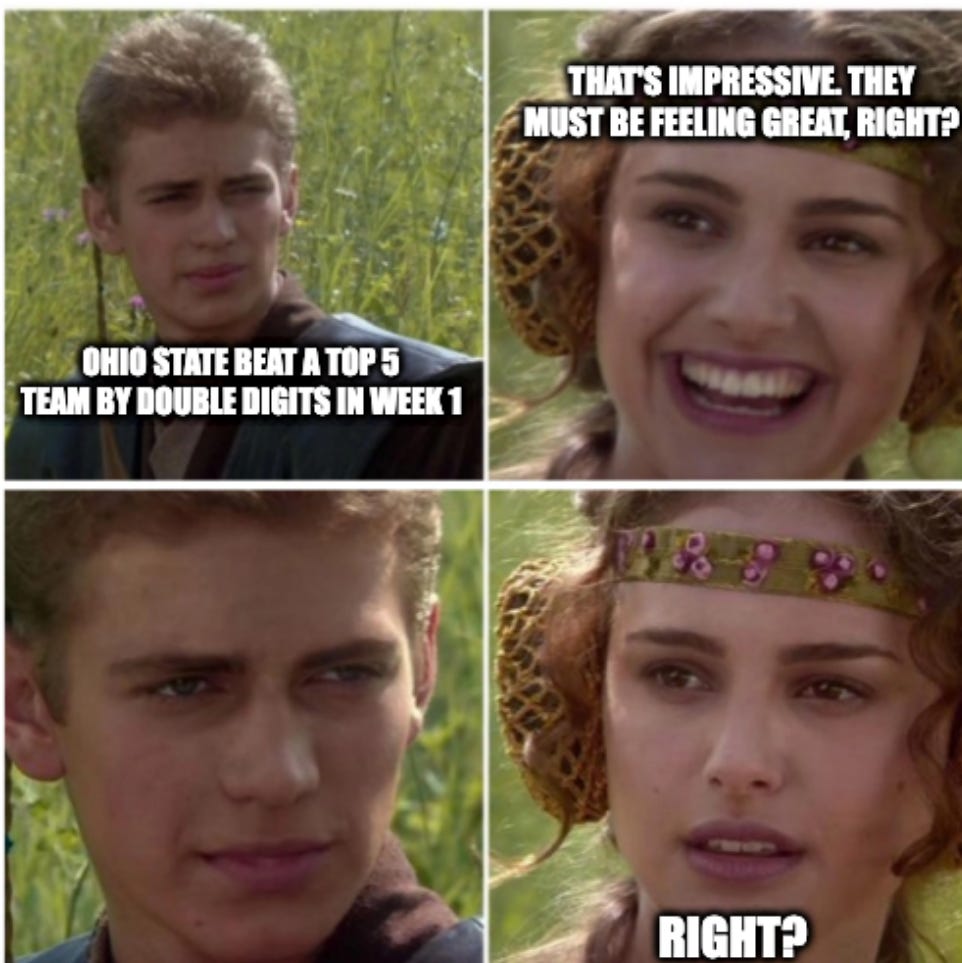 CFB Big Thoughts - Week 1 - by john iezzi and David Lurie