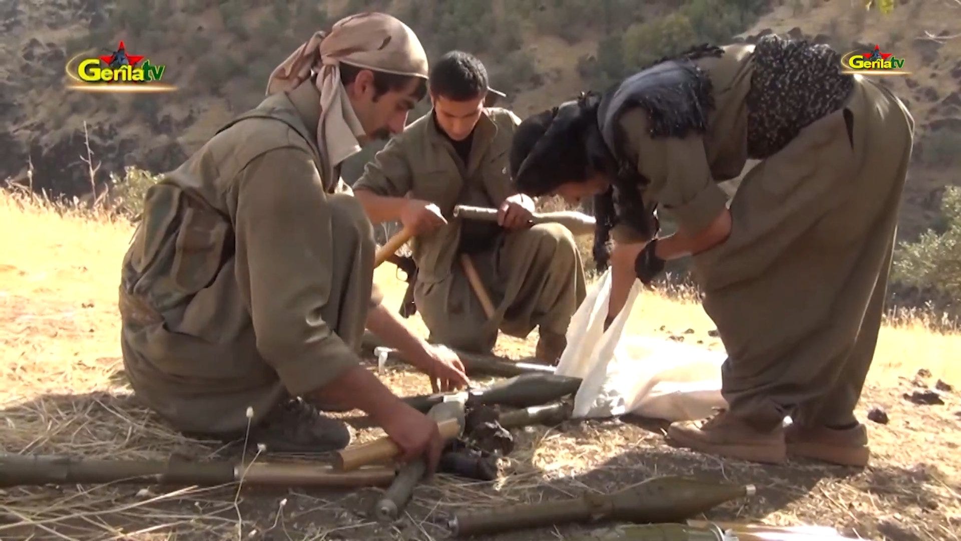 Weapons Used and Captured by the PKK in 2021 - by War Noir