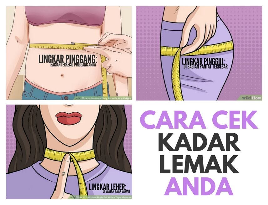 Ini Cara Cek Kadar Lemak di Rumah - by Haris Targunawan