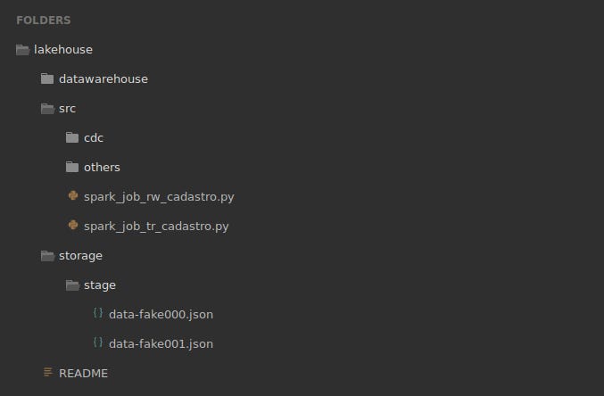 Example of applying CDC to JSON files with PySpark