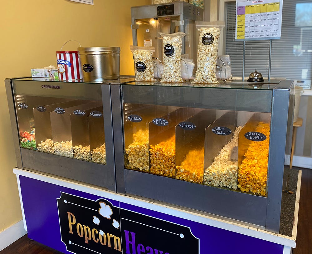 Celebrate National Popcorn Day by supporting local business, Popcorn Heaven