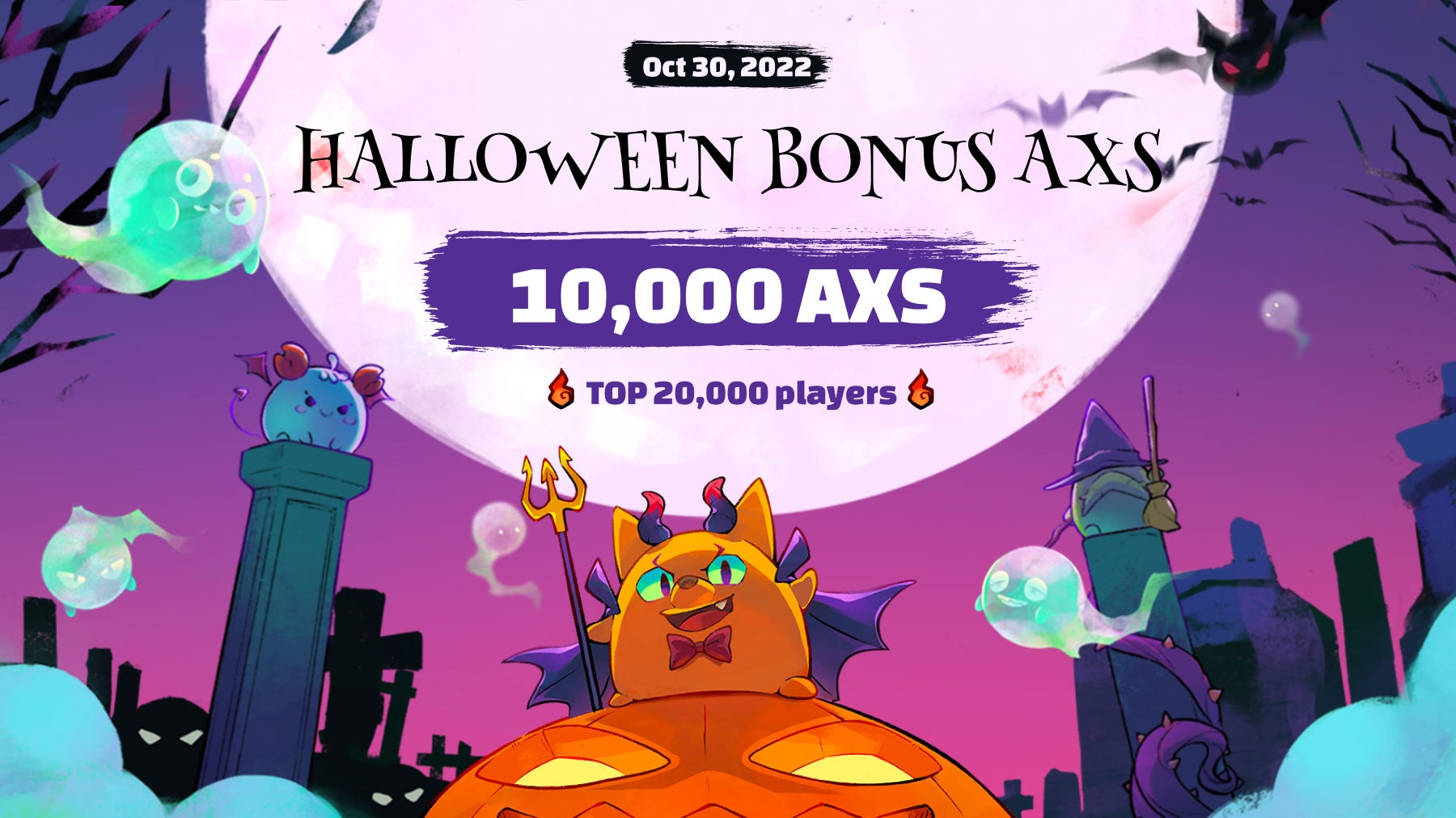 Halloween Bonus AXS Leaderboard Rewards 🎃
