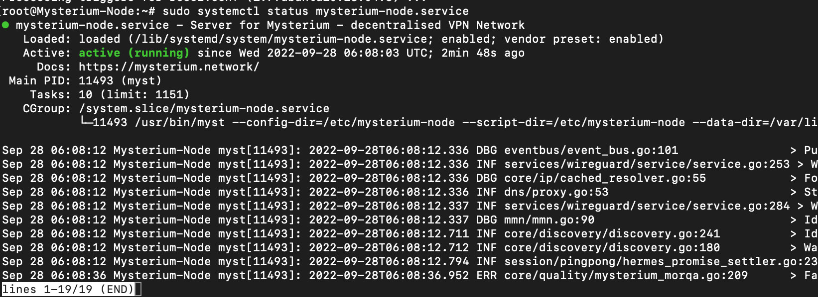 How to install a Mysterium VPN Node on Digital Ocean(Tutorial)