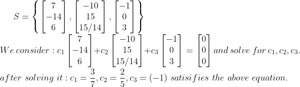 Linear Algebra2: Linear Independence, Basis, and Spans