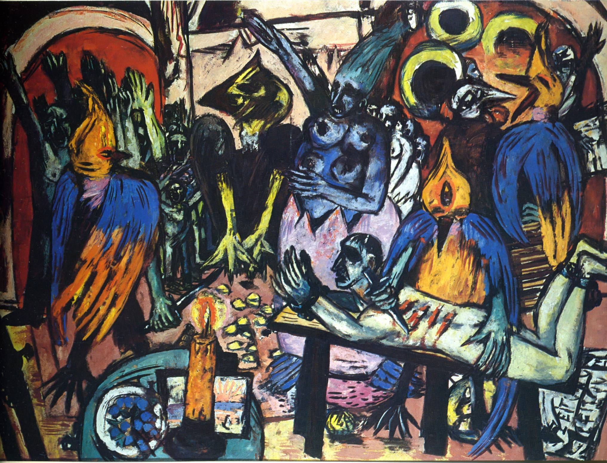 Art & War: Human Cruelty as depicted in Max Beckmann's painting Bird's Hell