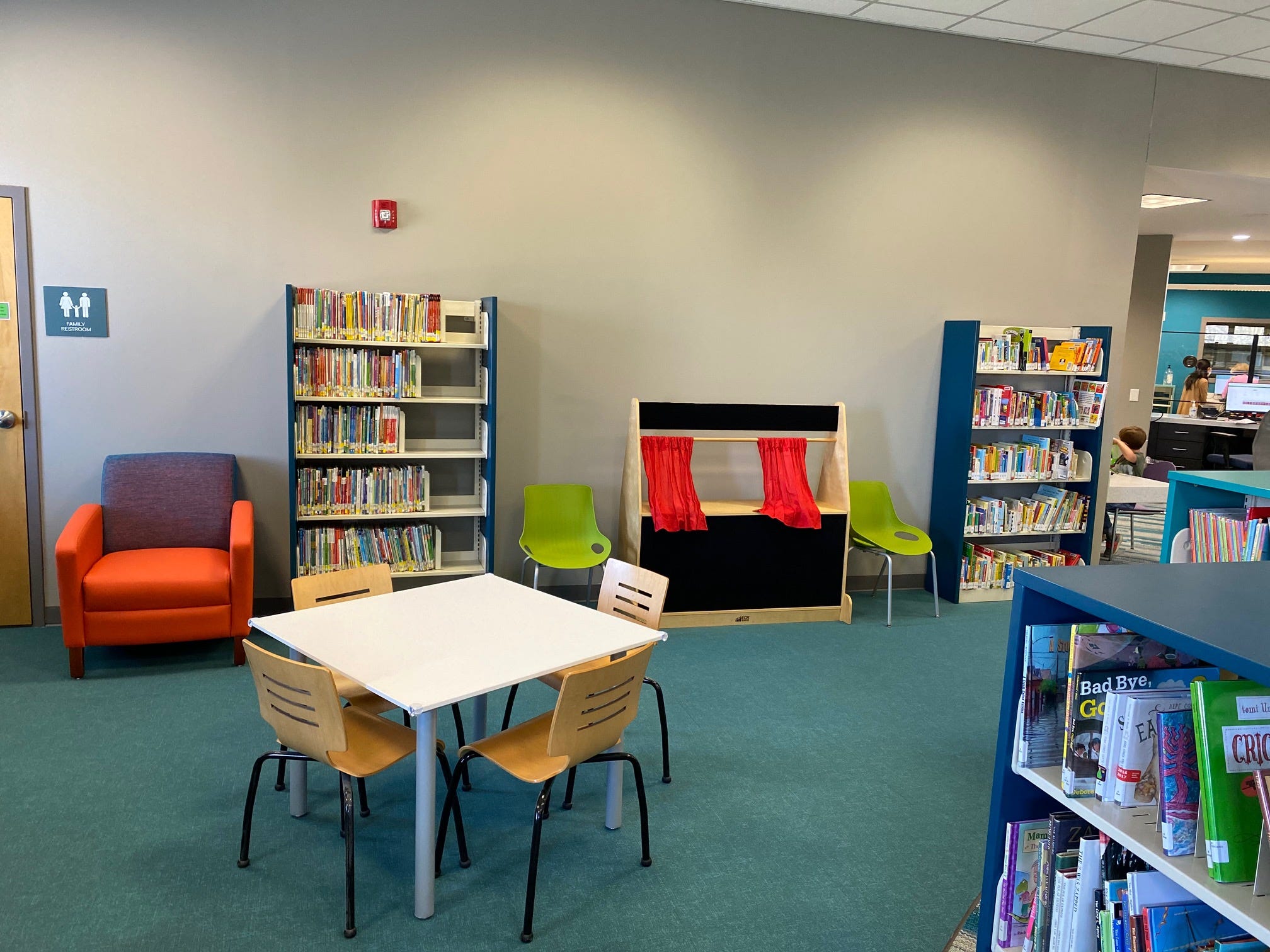 Del Webb Library reopens with new look after being closed for a full ...