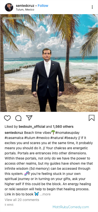 Was Ted Cruz really kidnapped by his own daughters?