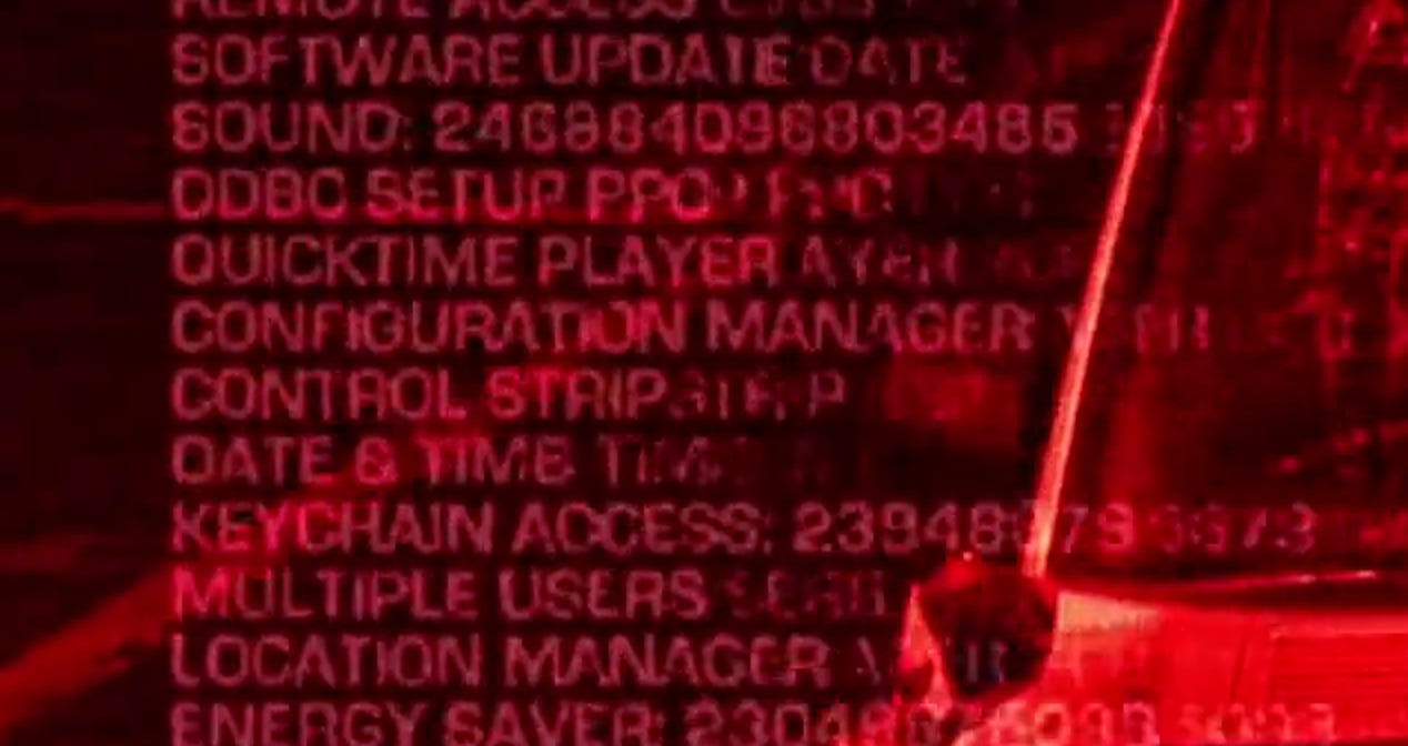 RoboCop runs DOS, Terminator runs MacOS & Apple II.