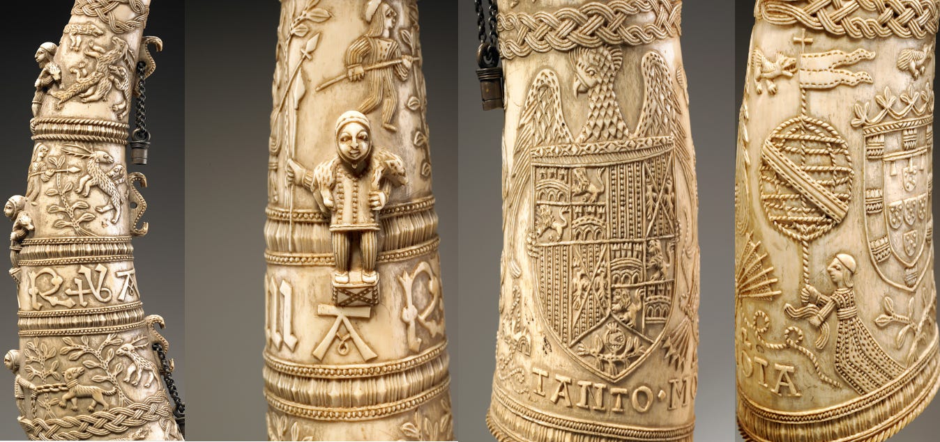 The Art of early Atlantic contacts: Sapi ivory artists and Portuguese ...
