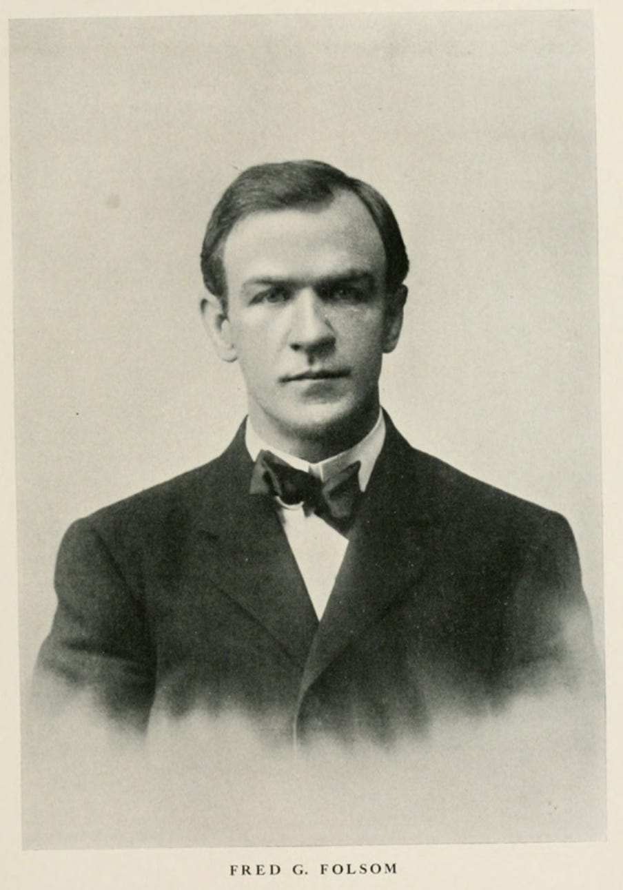 Today's Tidbit... Fred Folsom and the Bucking Strap