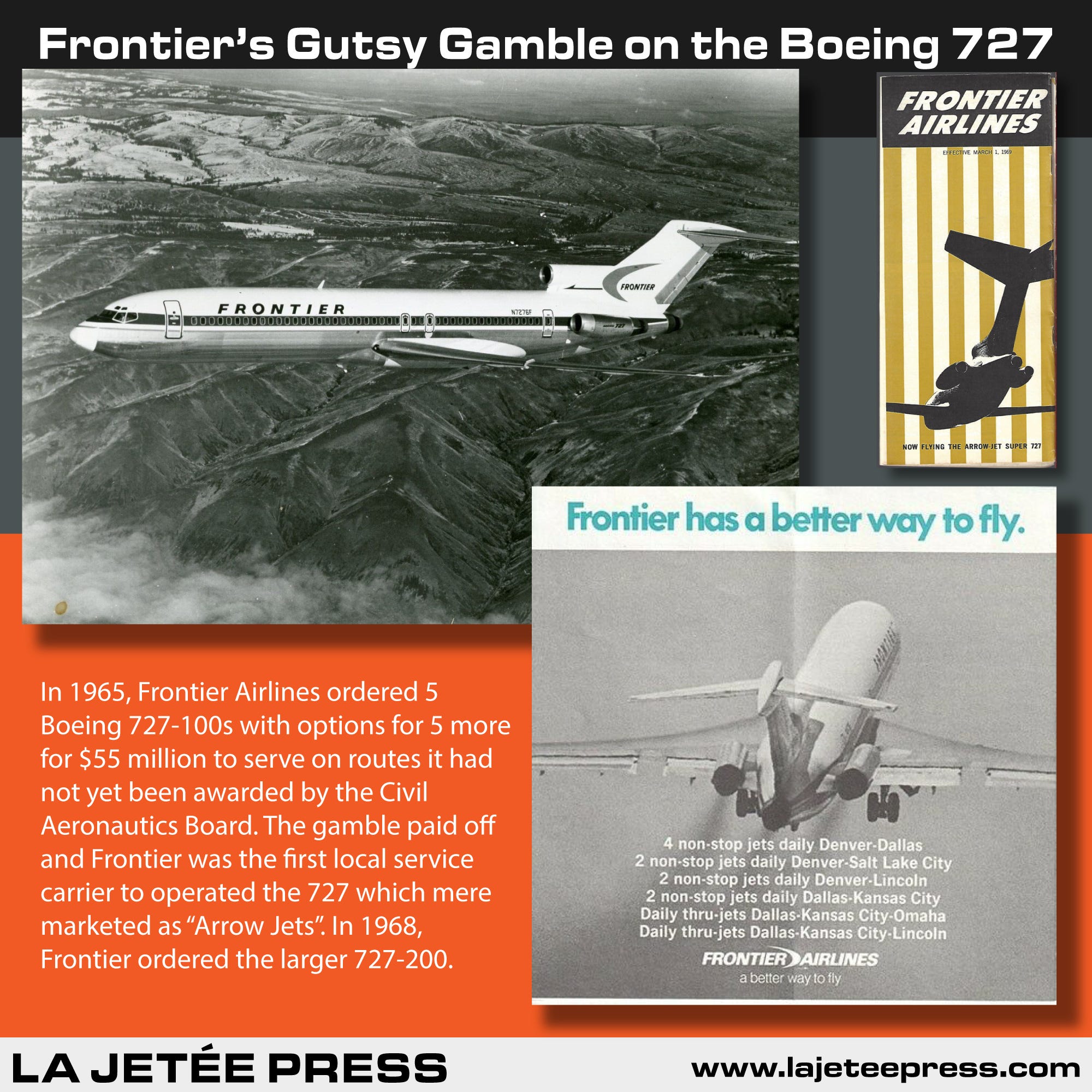 Frontier's Gutsy Gamble on the Boeing 727