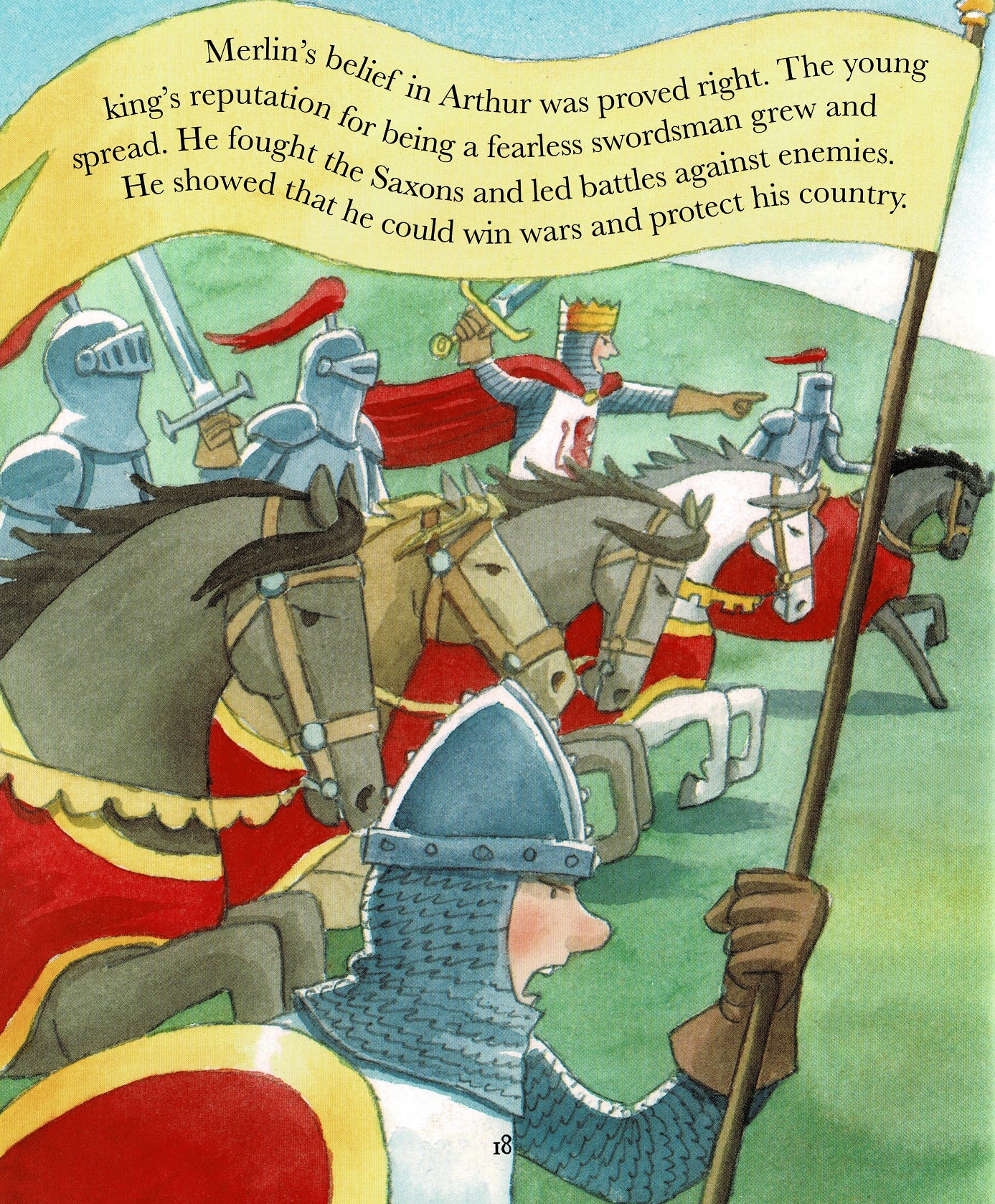 Kids Book Review: King Arthur & the Knights of the Round Table