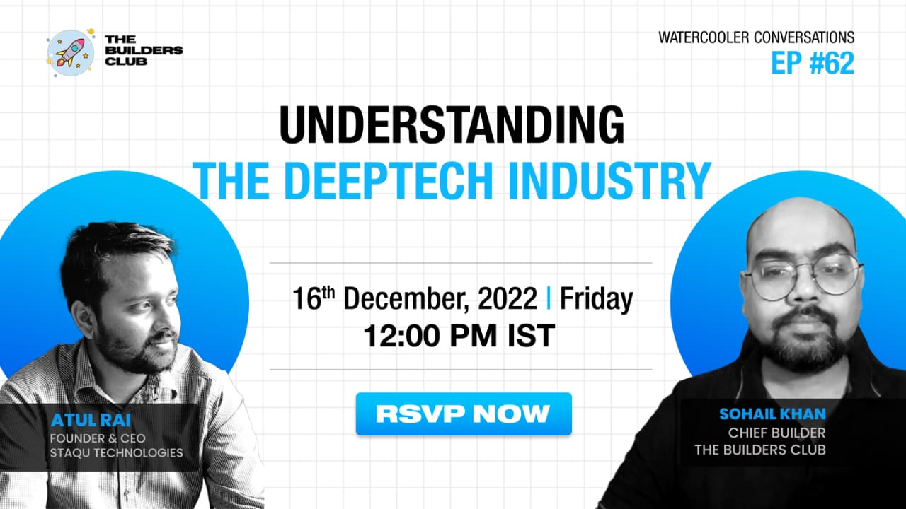 [LIVE NOW🔴] Atul Rai- Co-founder and CEO at Staqu Technologies ...