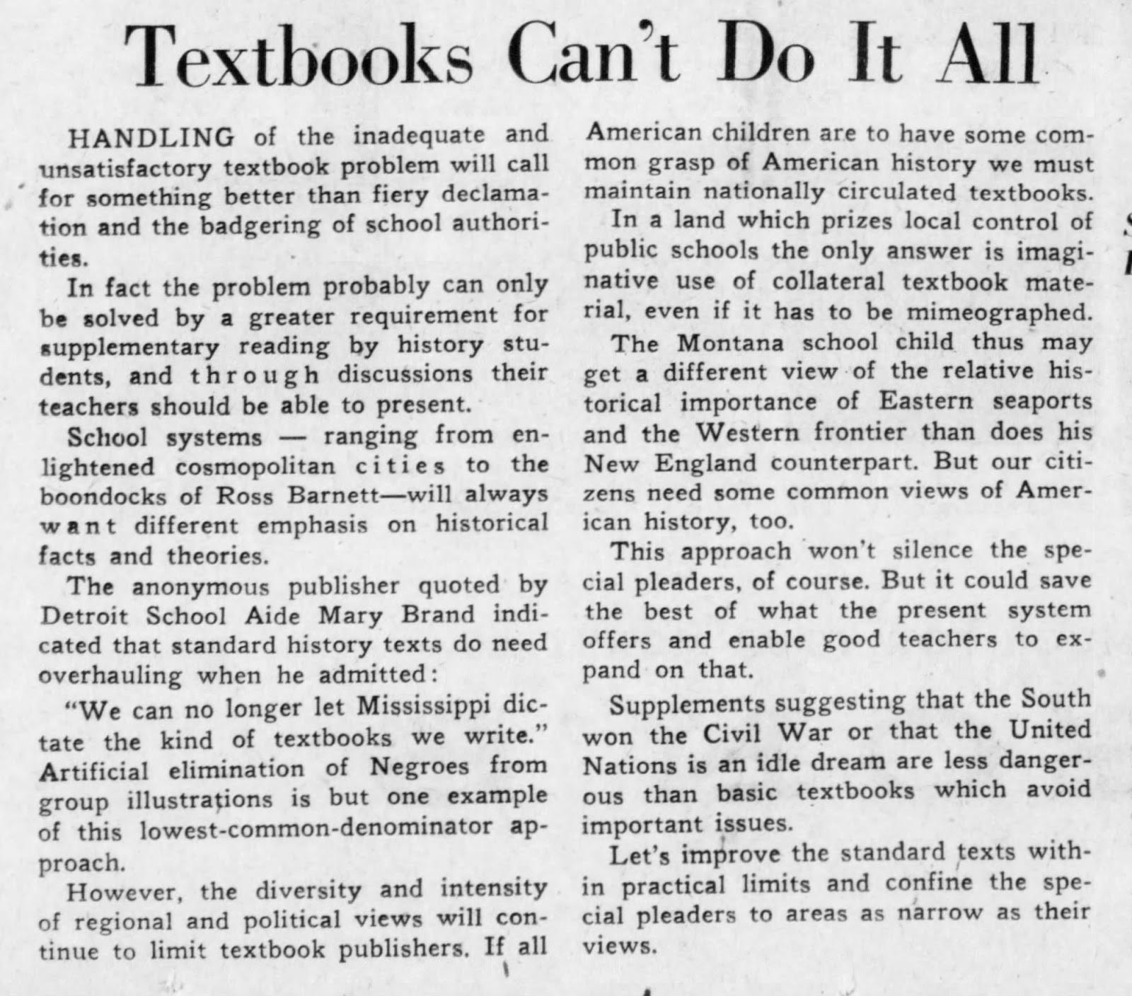 When MLK was First Whitewashed in Schools - by Ben Tumin