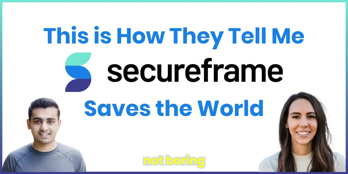 This is How They Tell Me Secureframe Saves the World