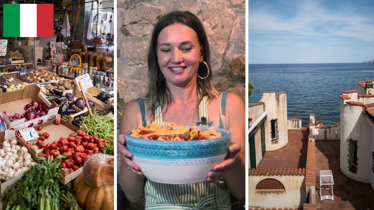 Cooking Pasta Alla Norma in Sicily - by Shaye Elliott