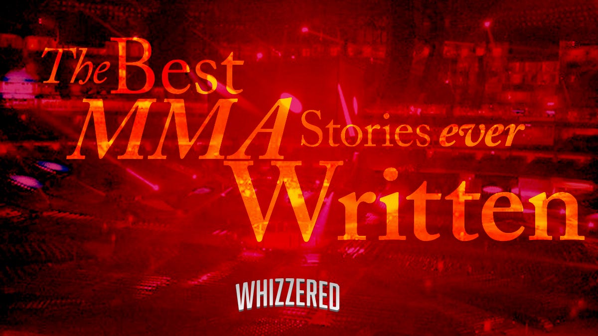 The Best MMA Stories Ever Written - by Jeremy Botter