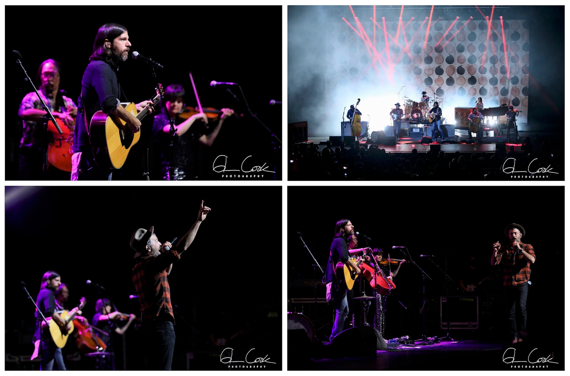 The Avett Brothers at Wolf Trap - by Glenn Cook