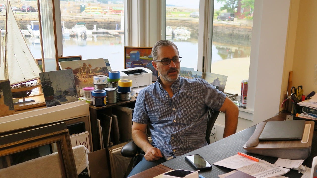 Todd Montanaro, landscape painter and art dealer