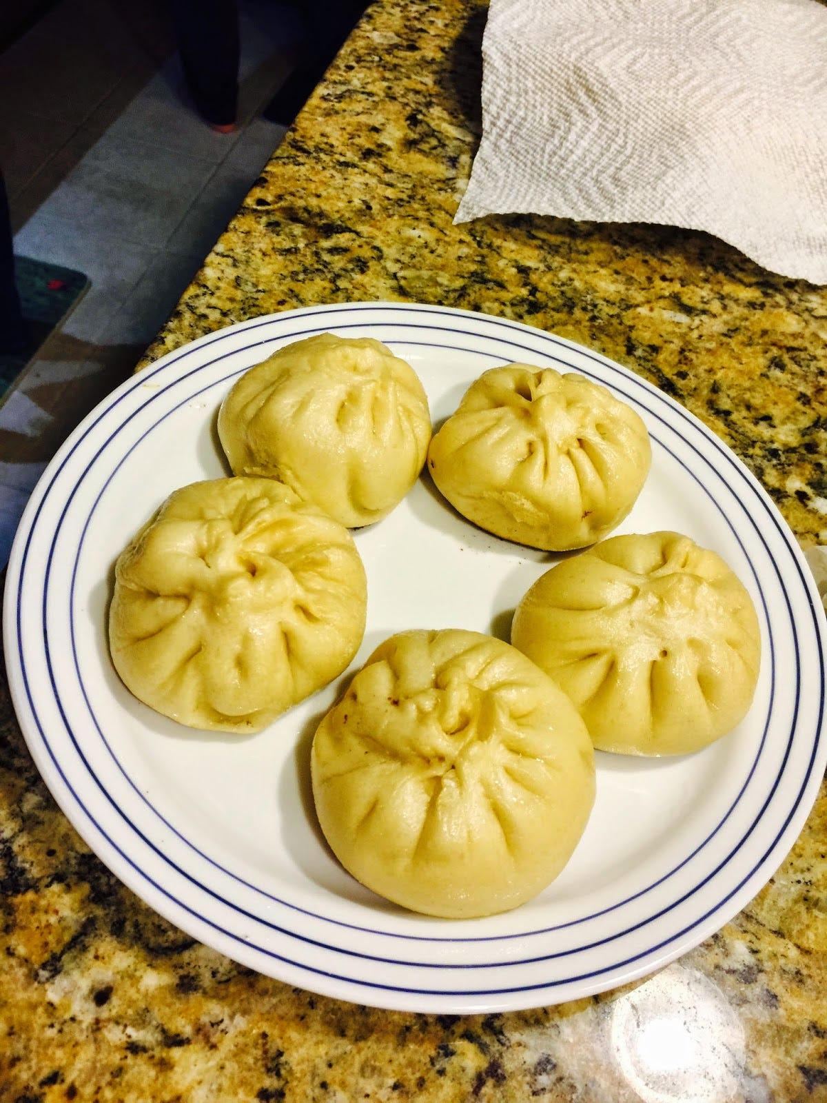 Pork buns, 豬肉包 - Fuzhou Food