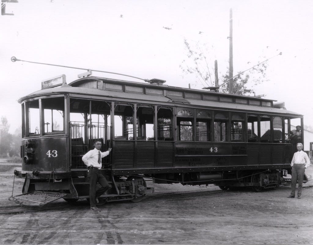 Light Rails, Trains, Streetcars, and Automobiles