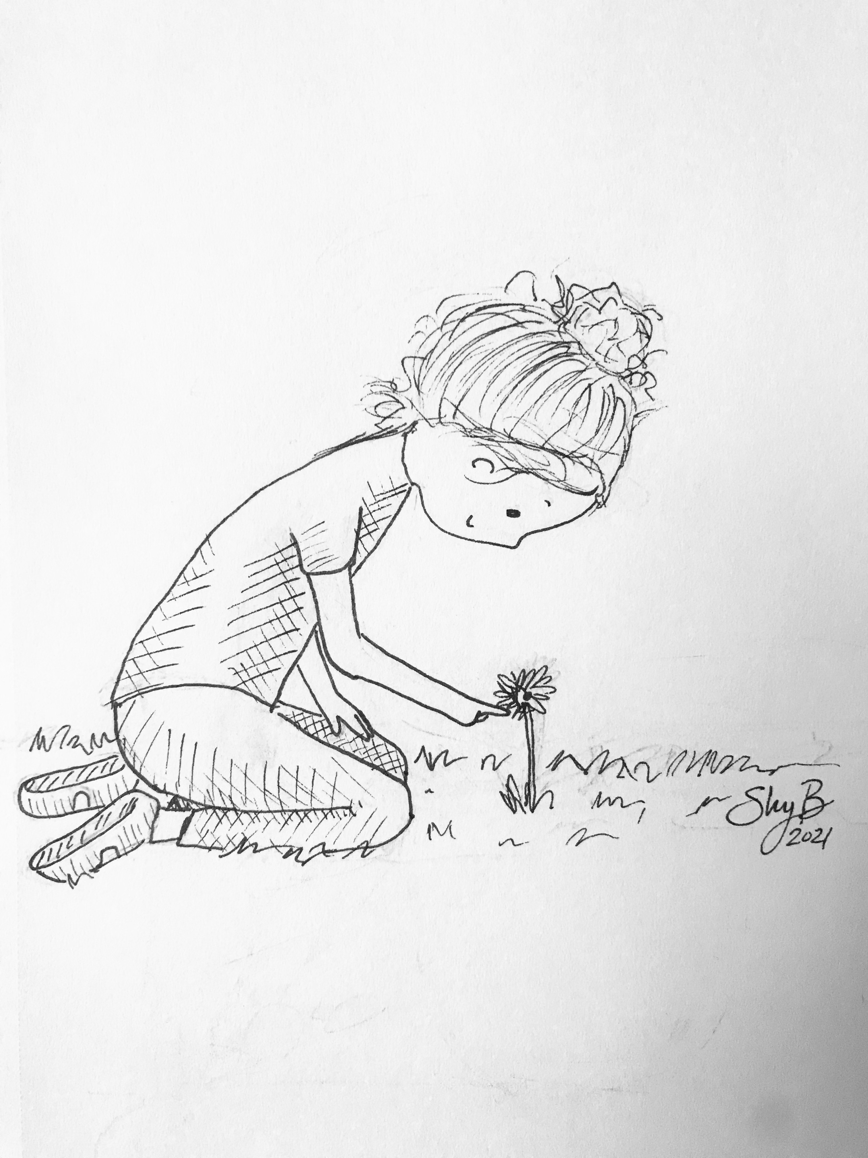 Inktober Part 4 - by Skylar - SkyB Art