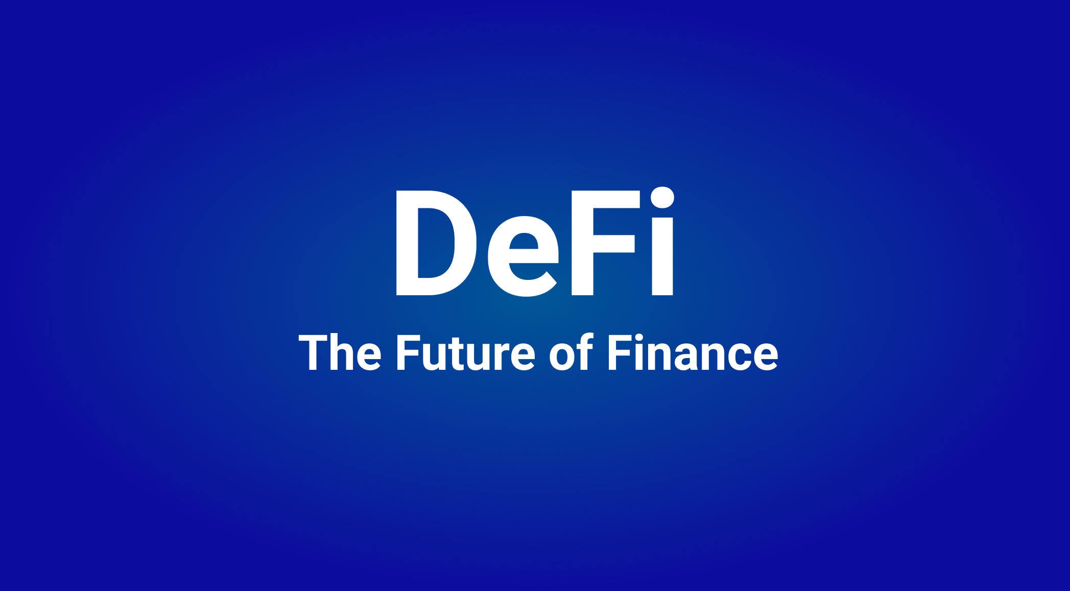 DeFi: The Future of Finance - by Daniel Schlabach