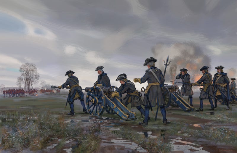 Carolean battle tactics - Historia med Gordon