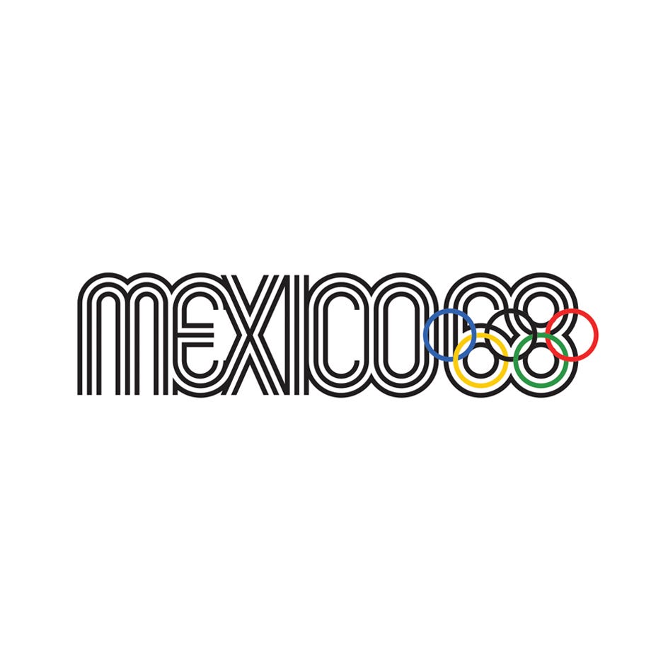 Mexico 1968 Logo Design History – Logo Histories