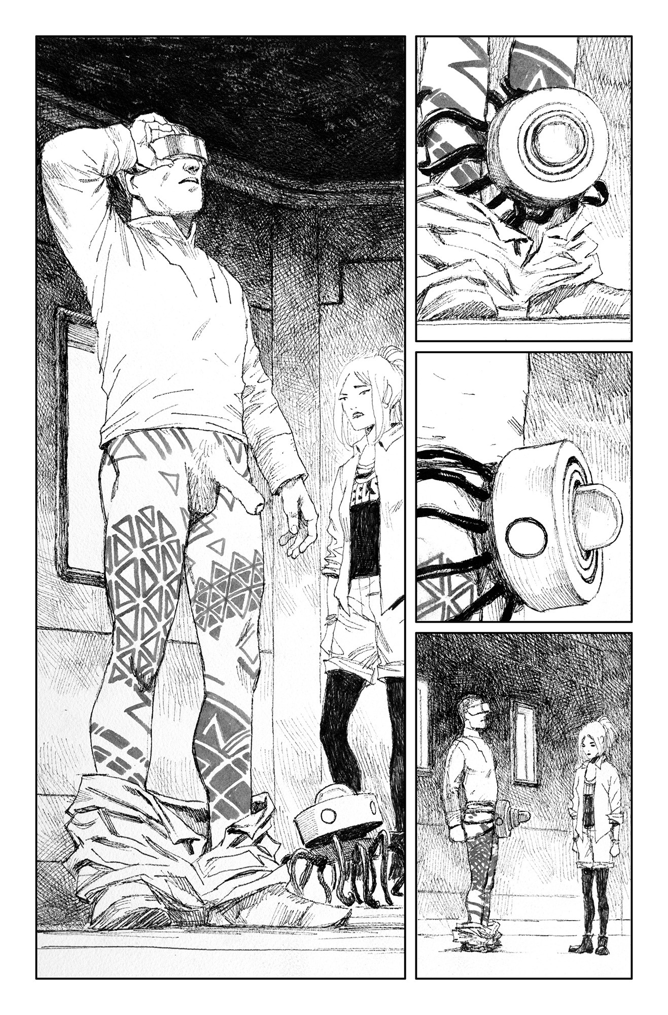 Comics Artopsy #5 - by Niko Henrichon - Exploding Giraffe