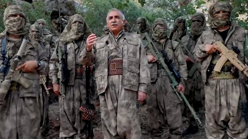 Weapons Used and Captured by the PKK in 2021 - by War Noir