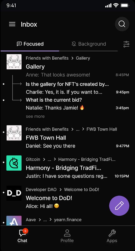 Decentralized Chat - by Paul Veradittakit - VeradiVerdict