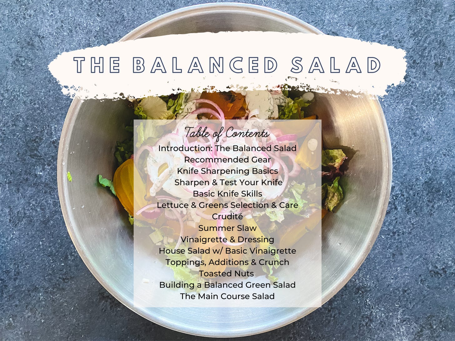 The Balanced Salad - Life School