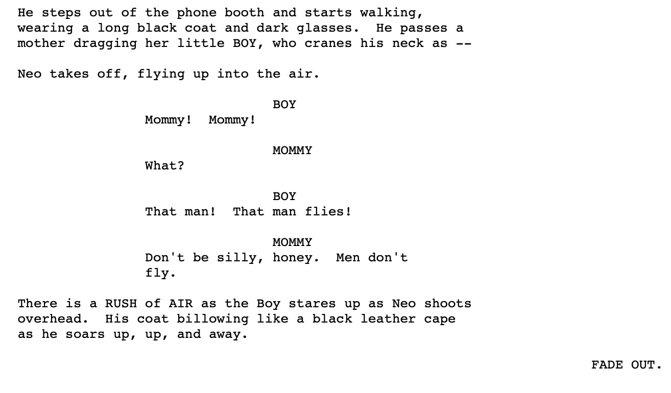The Ending of “The Matrix” Changed Many Times Over