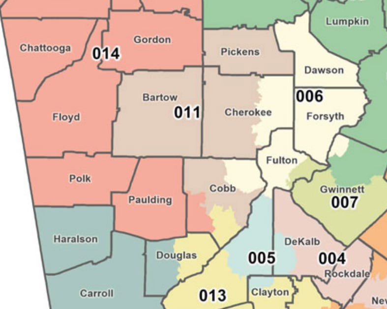 The 4 Cobb County cityhood initiatives