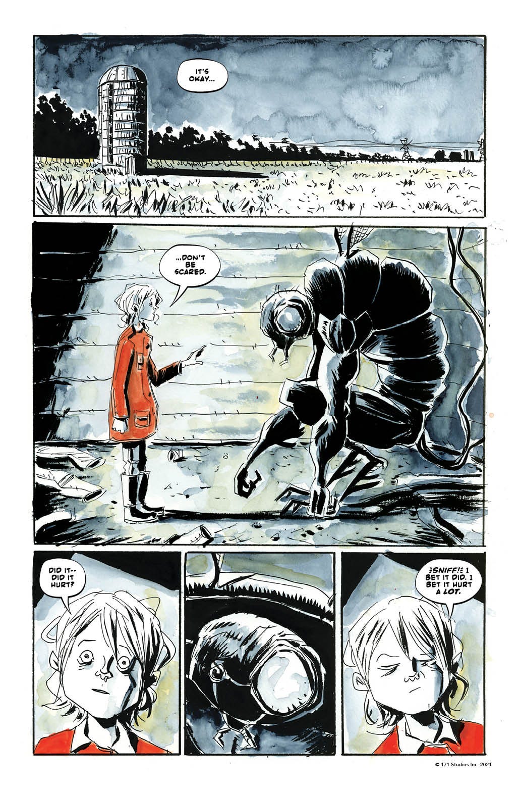 FISHFLIES RETURNS! - by Jeff Lemire - Tales From the Farm