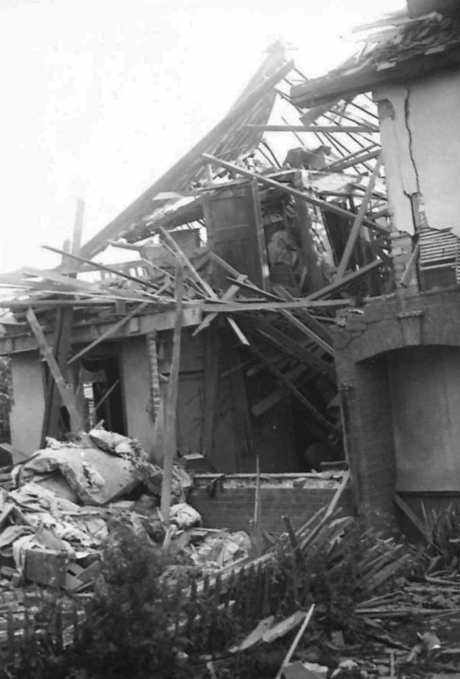 Bombed out and strafed at sea - by Martin Cherrett