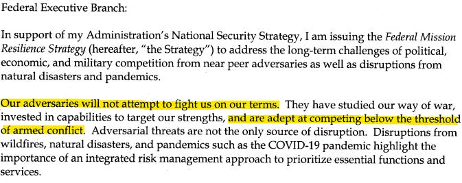 National Security Instruments - by Jon Herold