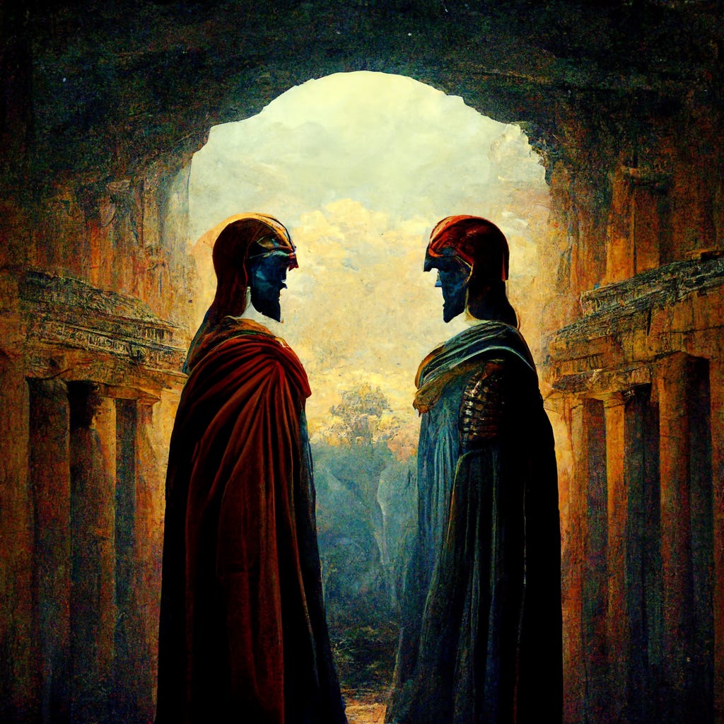 The Dialogue - by Ælþemplær - Ælþ