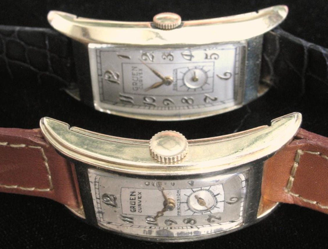 Exploring a late 1930s Gruen Curvex Watch: Part I