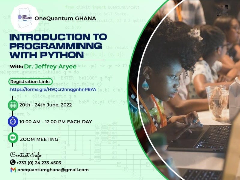 Introduction to Programming with Python Workshop