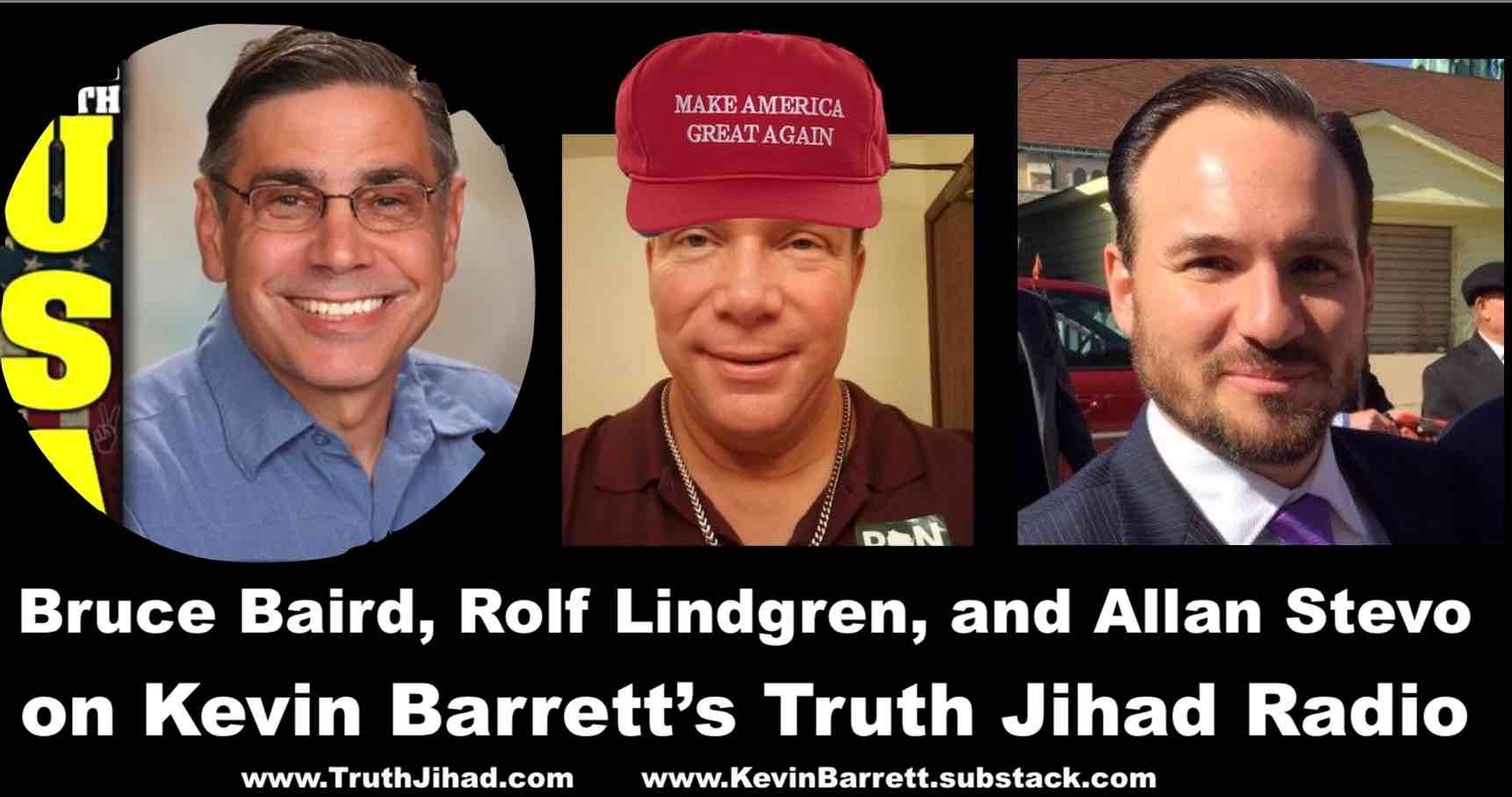 LIVE RADIO! Bruce Baird suspects Israel did “Russia’s 9/11” (and much more); Rolf Lindgren and ...